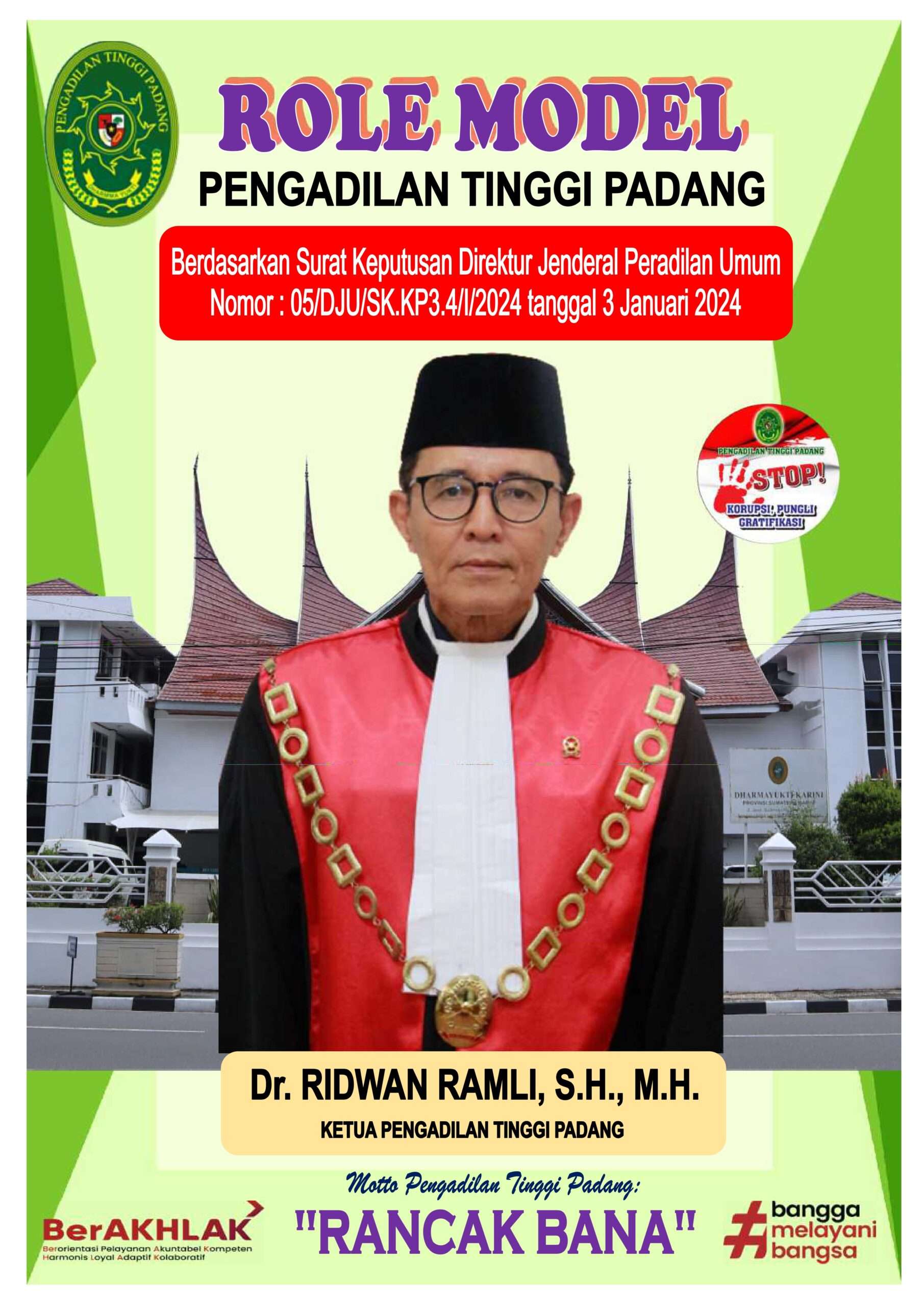 Profil Role Model – PENGADILAN TINGGI PADANG